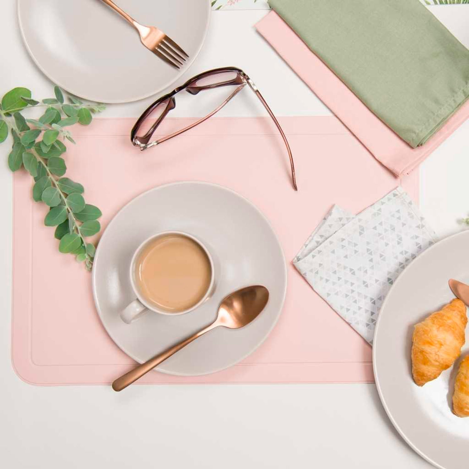 Lugar Americano Color Rosa - Preçolandia - Preçolândia