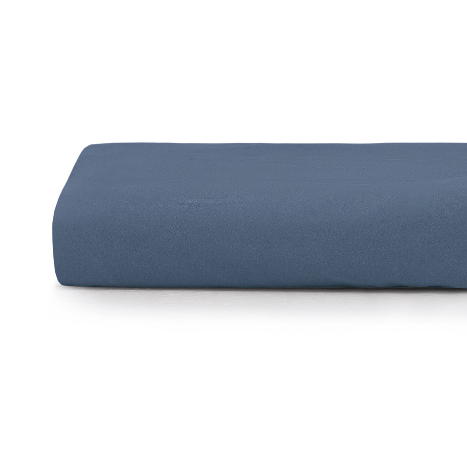 Lençol com Elástico King Azul - Preçolandia - Preçolândia