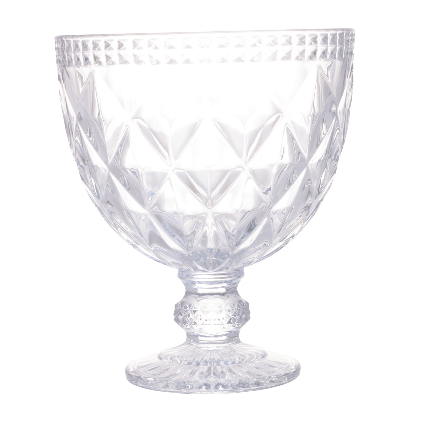 Bomboniere com Pé Diamond 28cm - Preçolandia - Preçolândia